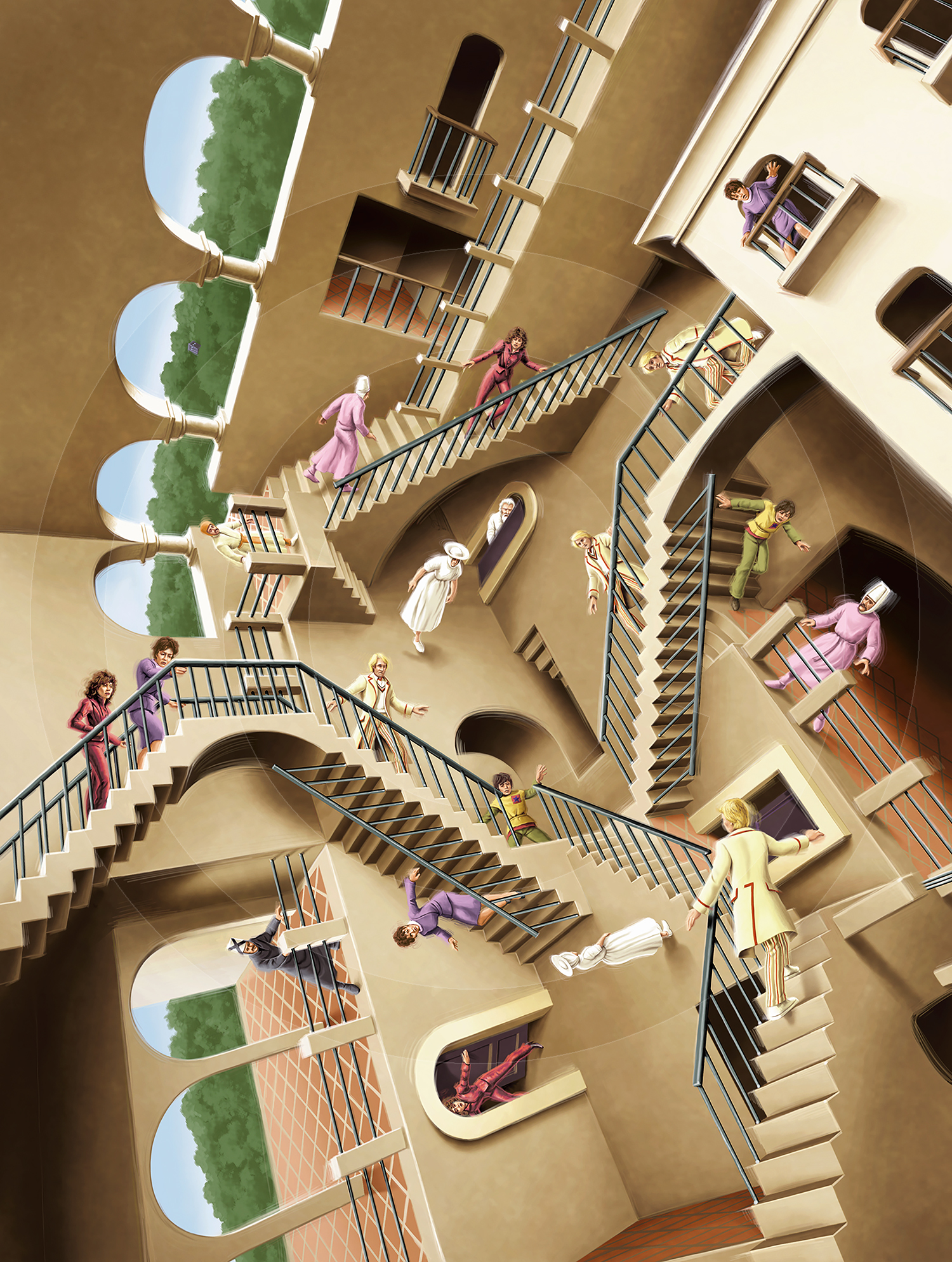 Time Space Visualiser: Castrovalva Part One