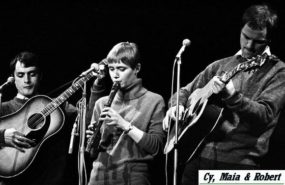 Tommentón en la cuadrA: Cy, Maia & Robert - On the Scene (Folk 1966)
