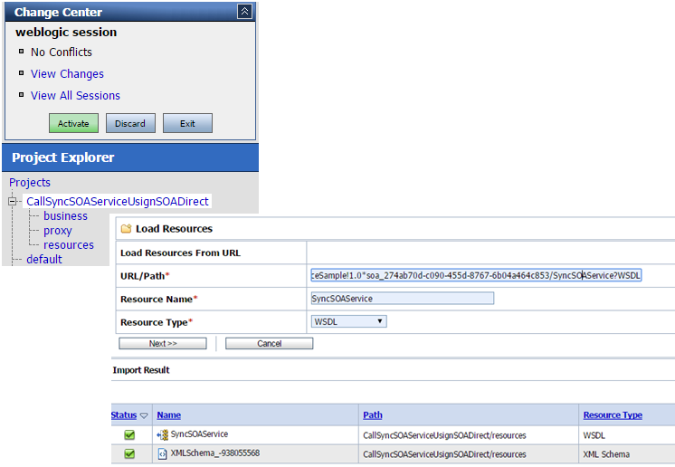 Osb 11g Call Synchronous Soa Service Using Soa Direct Protocol