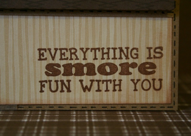 The Crafty Kitten: Life Is Smore Fun With You Spinner Card