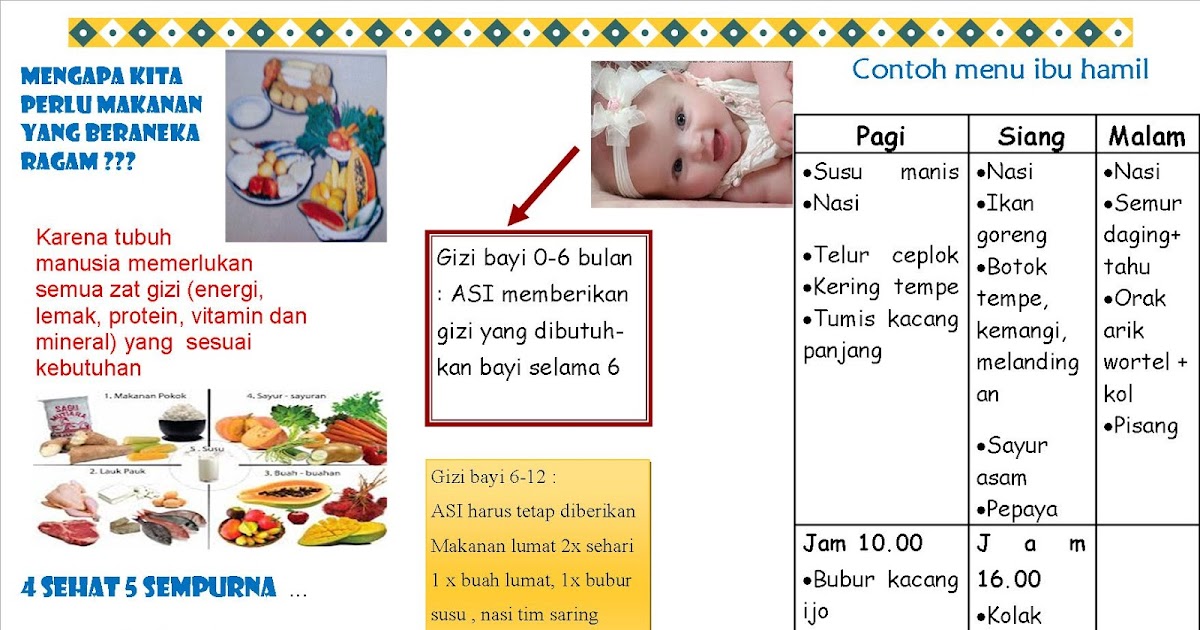 PM Info Channel: Contoh Leaflet Gizi Keluarga