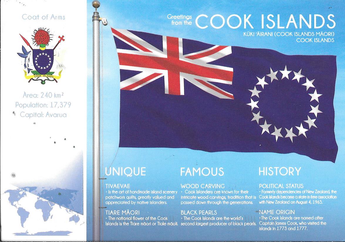 My Virtual World of Postcards: Cook Islands