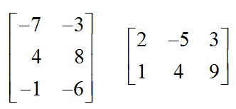 Matrizes: Adição, subtração, multiplicação e outras operações ...