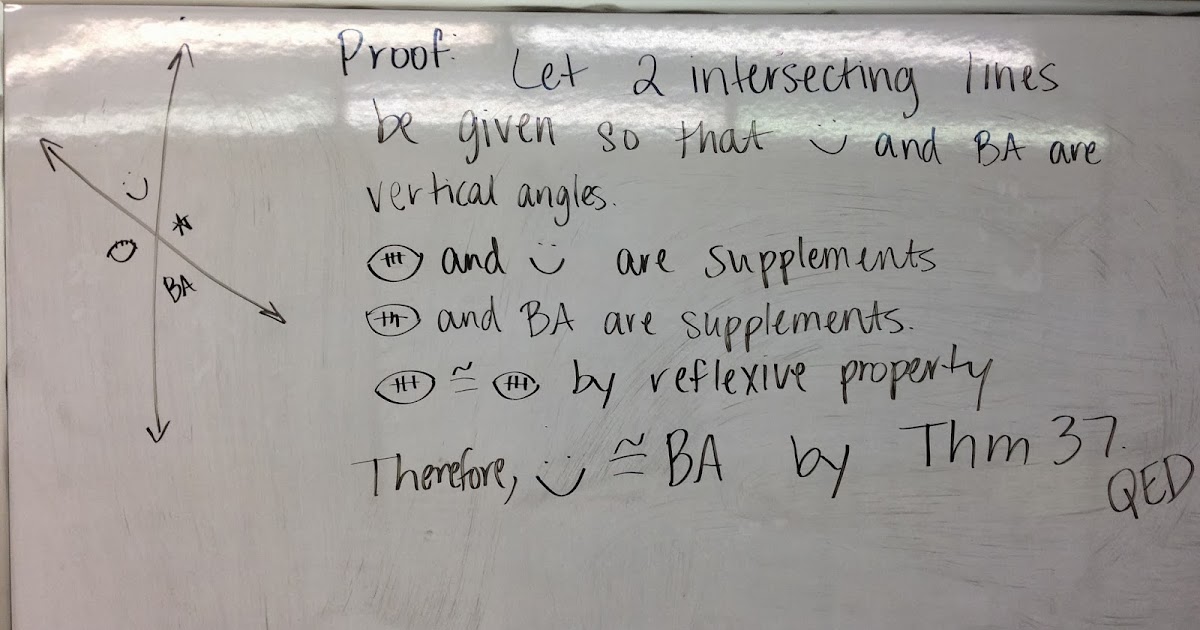 Crafty Math: Geometry proof symbols