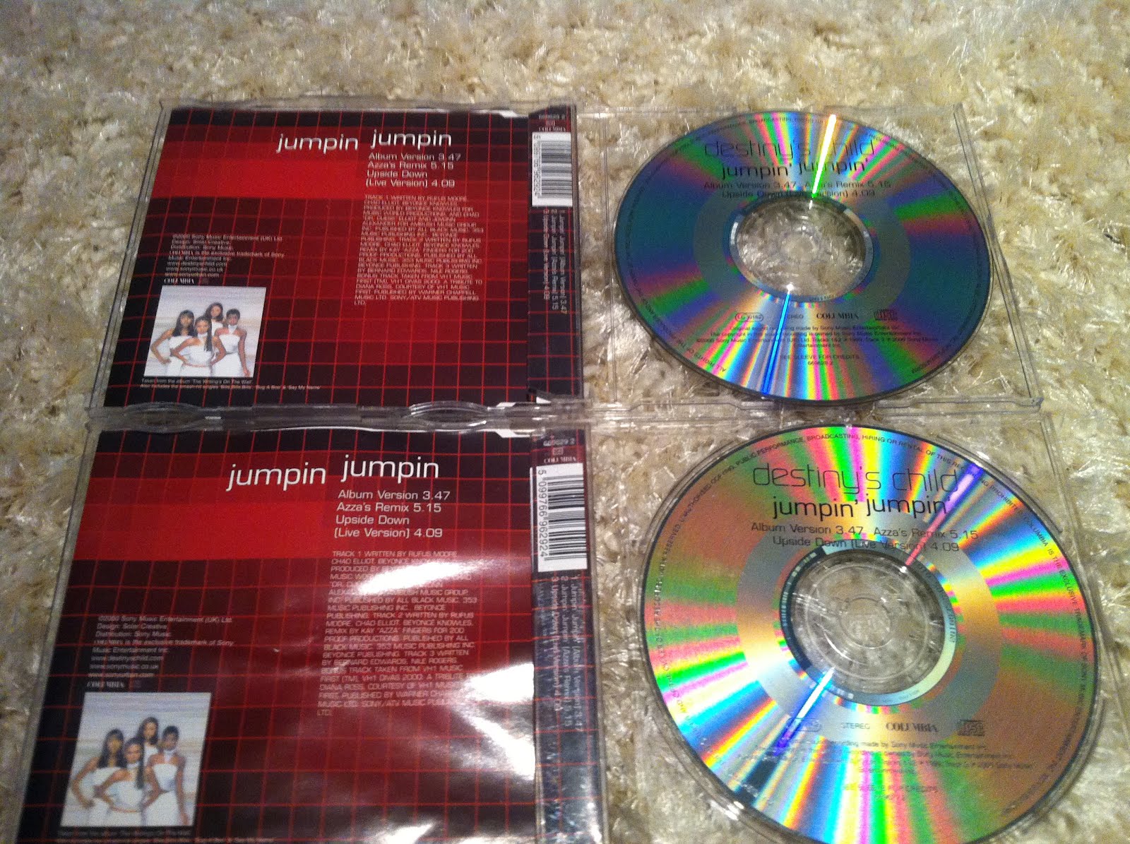 My Beyoncé and Destiny's Child Collection!: Jumpin', Jumpin' - UK CD ...