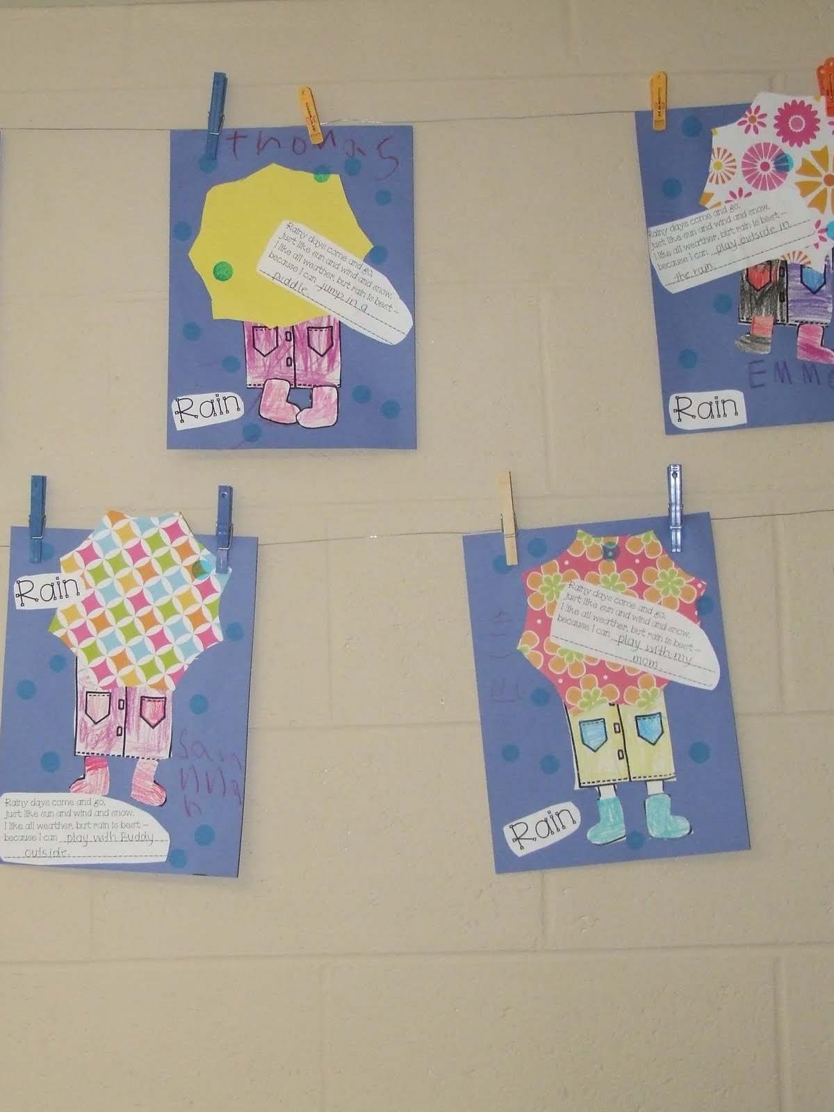 Mrs. Laura's Class: Rainy Day Art