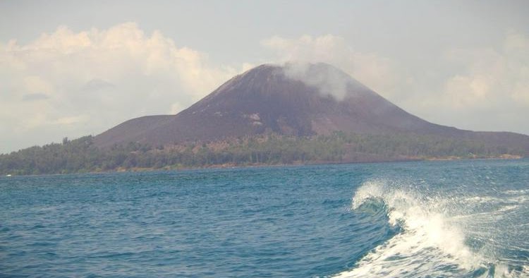 Fenomena Alam Muncul Di Selat Sunda, Gelembung Udara Berukuran Besar ...