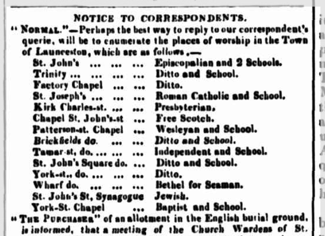 No. 427 - Launceston's Female Factory Chapel