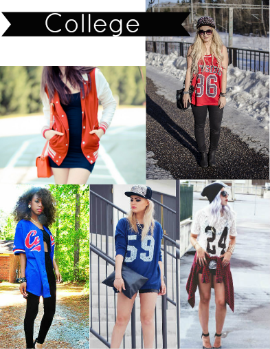 Unicorn: Tendência: Estilo COLLEGE!