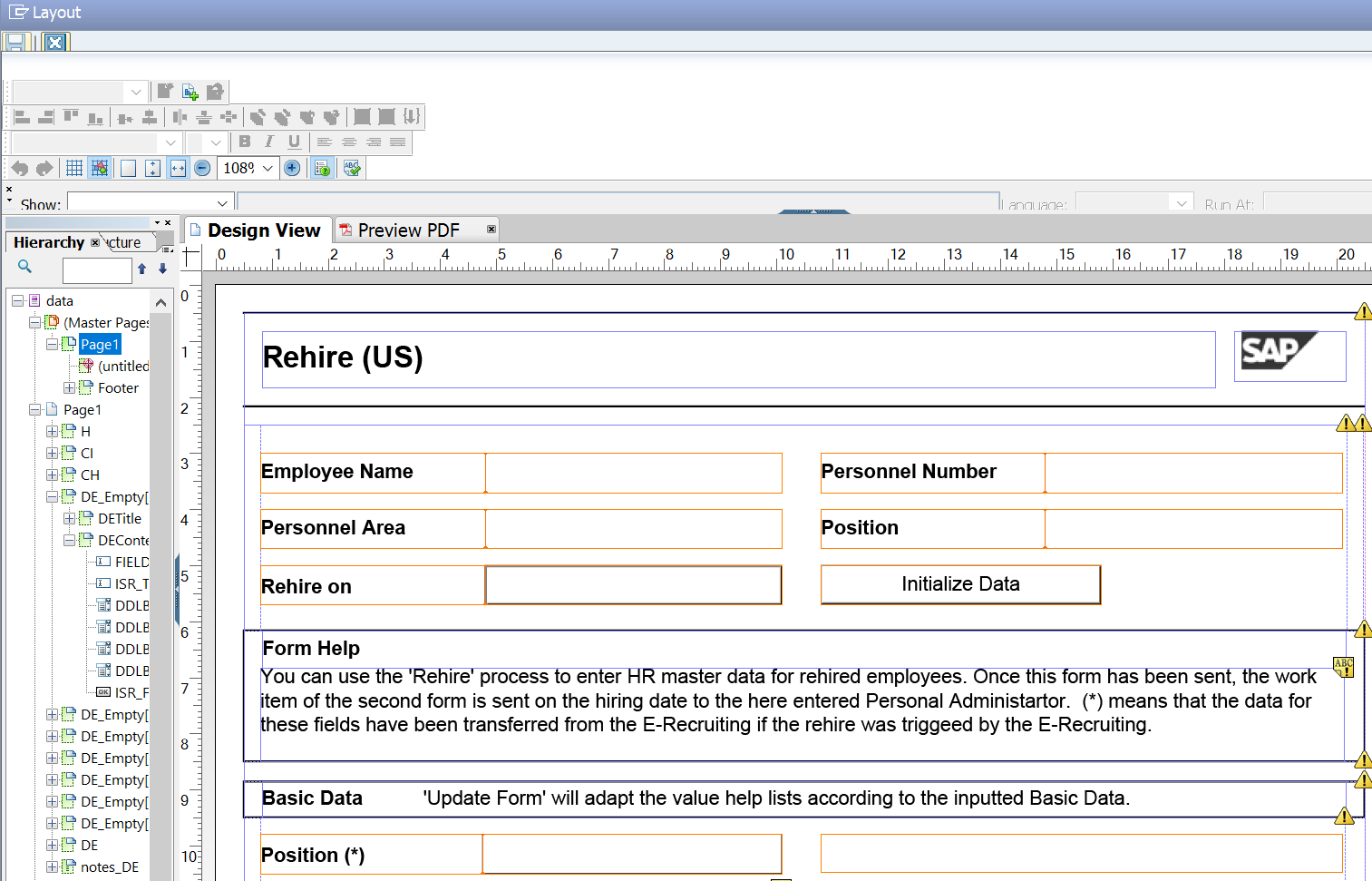 Trasteando con SAP UX: Procesos y formularios HR en Fiori