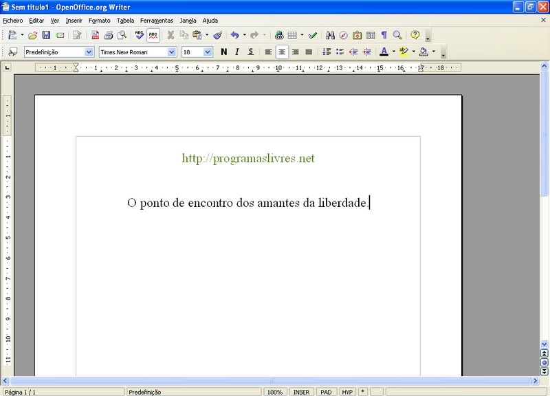 Aprendendo a Usar o Br. Office