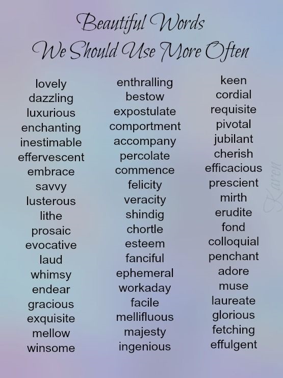 EOI CARTAGENA C1 y C2 INGLÉS: Beautiful Words