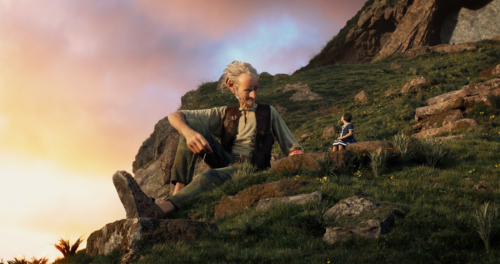 A GEEK DADDY: The BFG -- Movie Review + Coloring Sheets