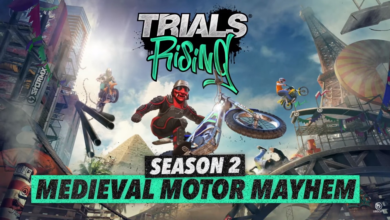 Trials Rising Season 2: Medieval Motor Mayhem (Switch) é revelado pela ...
