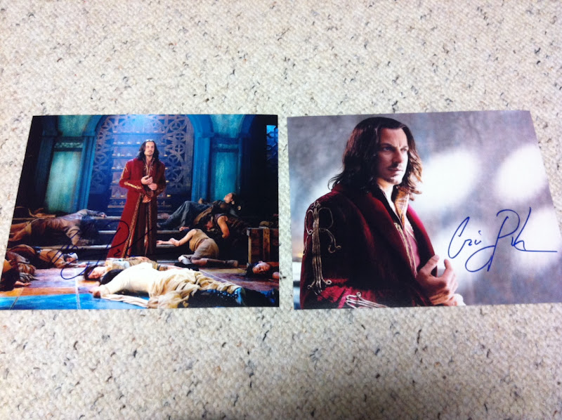 Highly Collectible Autographs: Craig Parker aka Darken Rahl from Legend ...