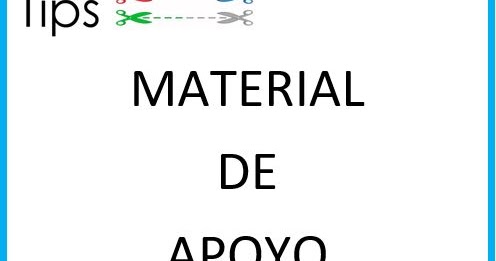 TIPS (material de apoyo) 6° PRIMARIA