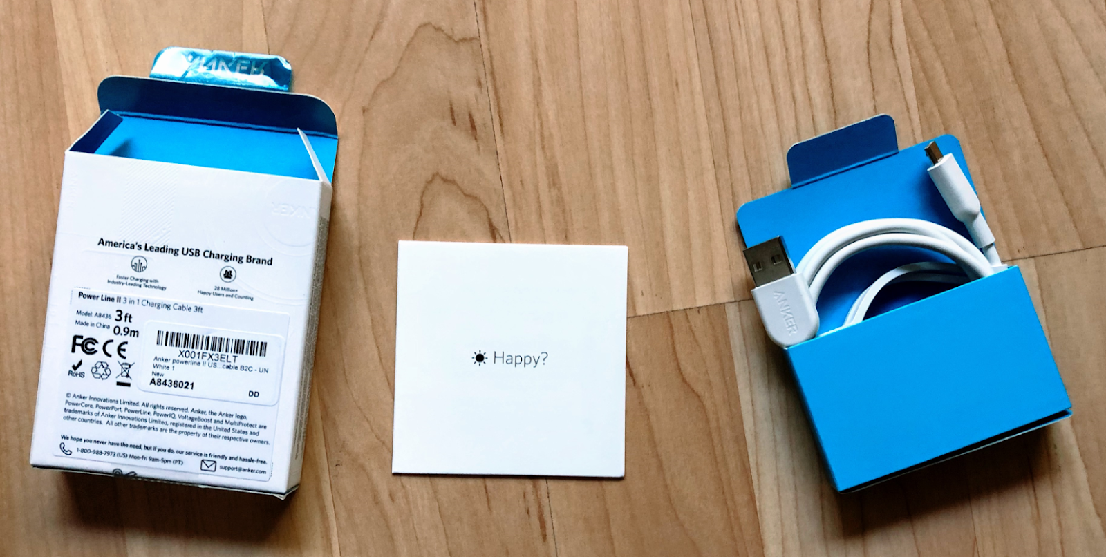 TechieRave: Anker PowerLine II 3-in-1 Cable Lightning/Type C/Micro USB ...