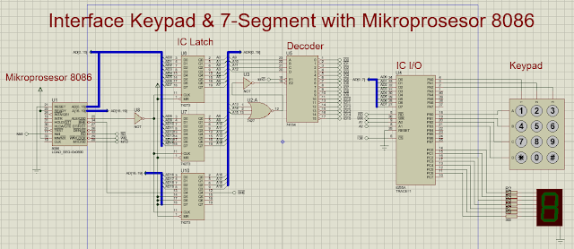 Mikroprosesor dan Mikrokontroler: tugas 5 (Aplikasi Rangkaian Keypad)