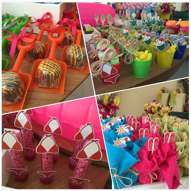 Fiesta temática de pool party