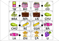 CRIARY COLOR : DOMINÓ DAS SÍLABAS