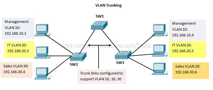 SANTUBE: VLAN Trunking Explained with Examples