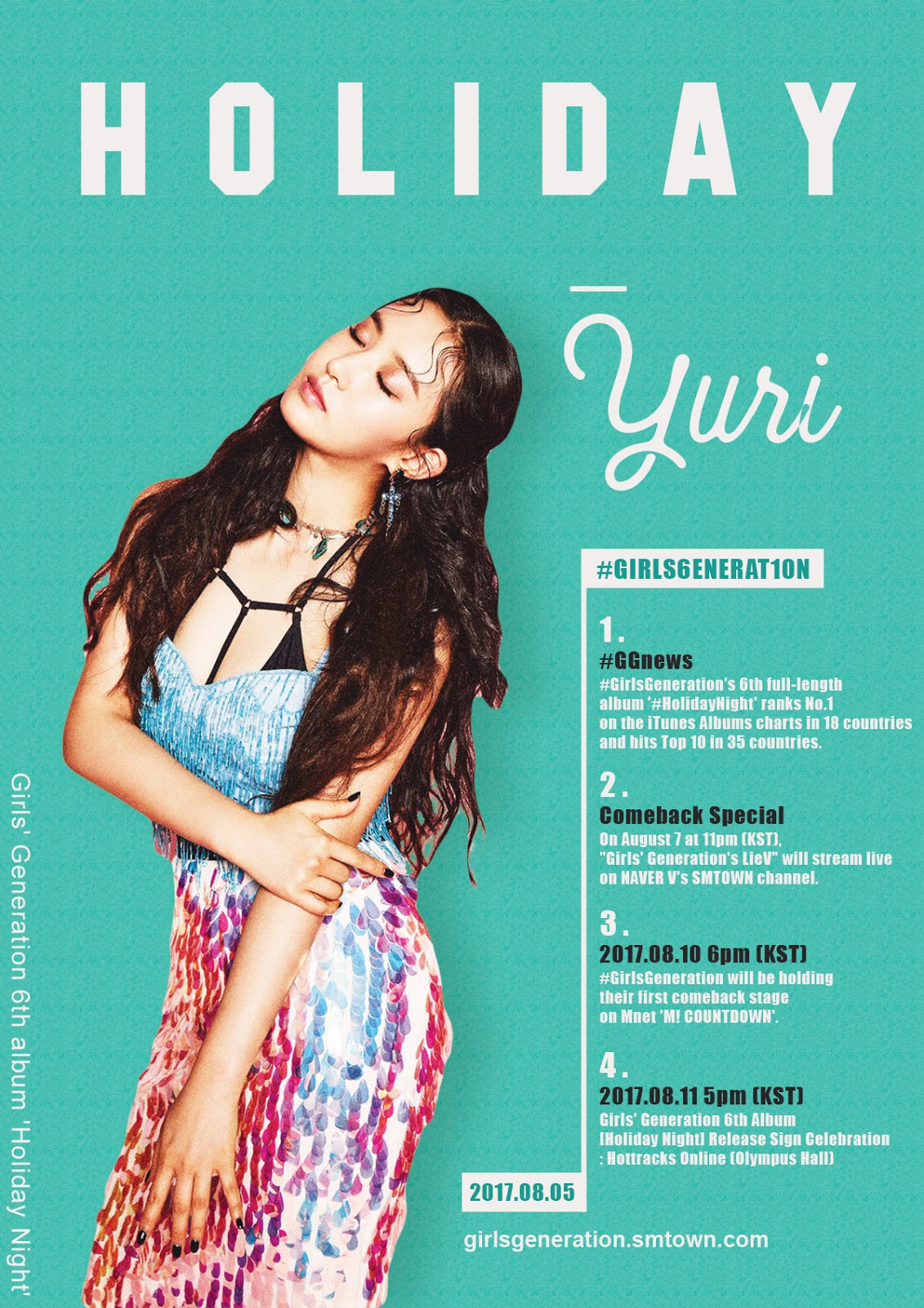 Girls' Generation 6th album 'Holiday Night' Teaser - Official PHOTO | GGPM