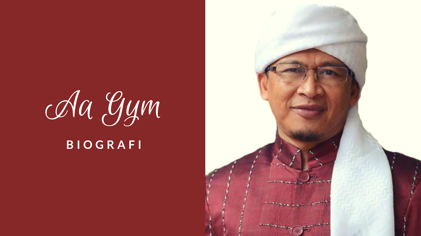 Biografi Aa Gym | Roudlotulqolbi