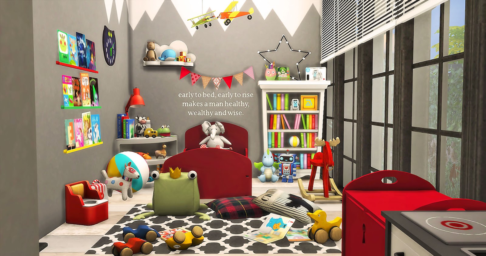 Sims4 My Toddler Room Ruby Red Sims sims4-my-toddler-room-ruby-red-sims