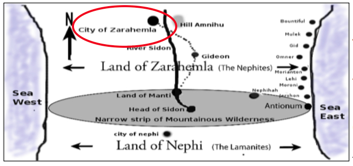 NephiCode: City of Zarahemla, Land of Zarahemla and the River Sidon ...