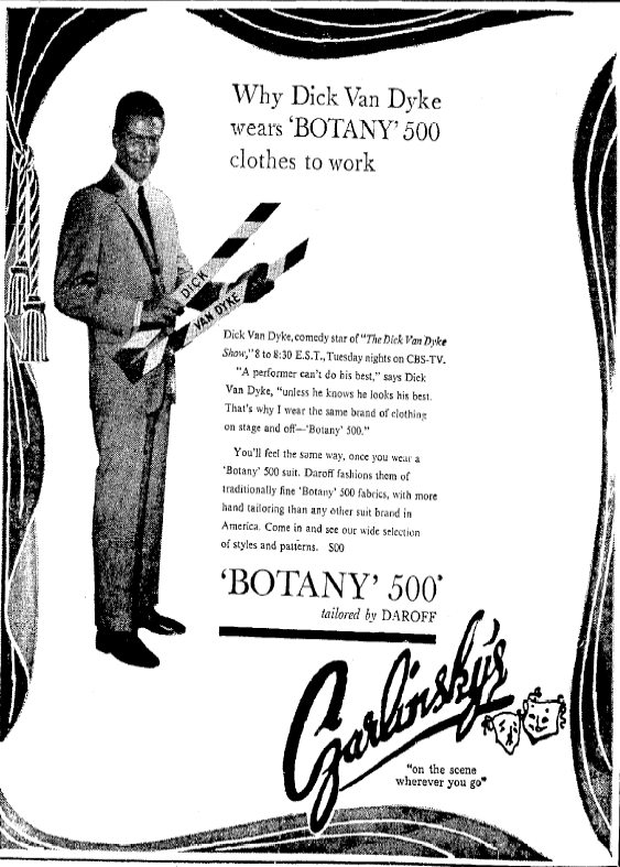 Classic Television Showbiz: Botany 500