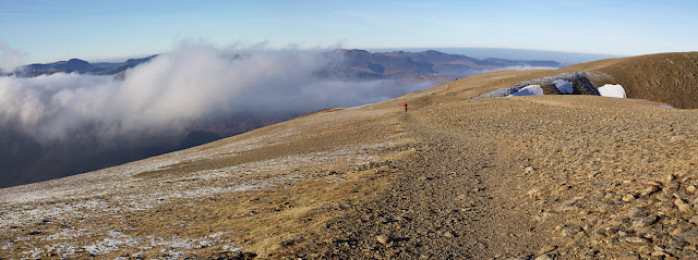 phils photographic adventures: Helvellyn 16/1/12 Cloud inversion