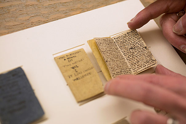 the Brontë Sisters: The genesis of genius. The tiny books.