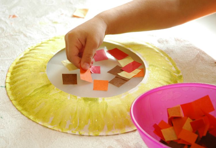Fall Suncatchers | What Can We Do With Paper And Glue
