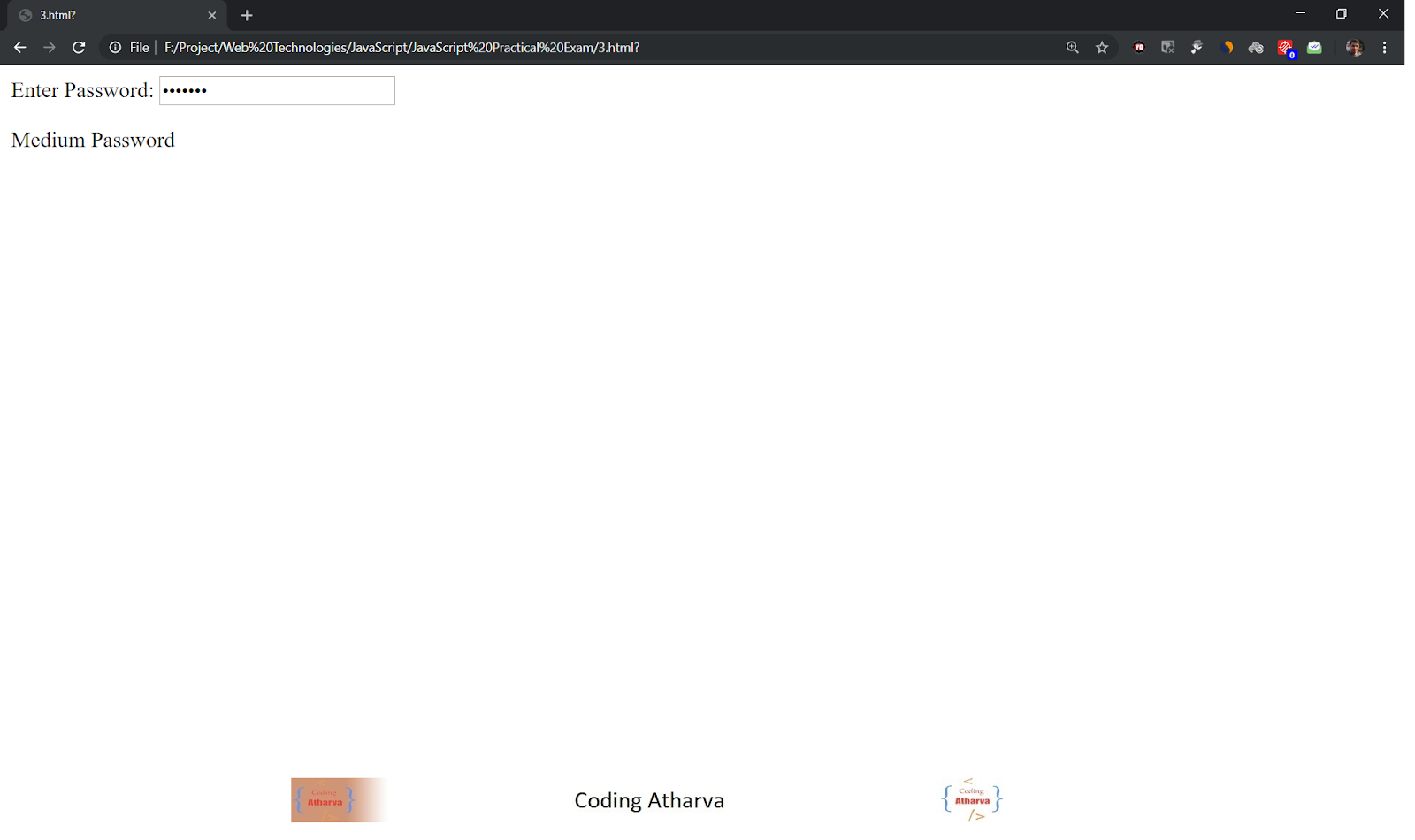9 Develop A Webpage For Validation Of Form Fields Using Regular Expressions It Should Also
