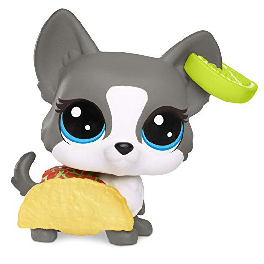 Littlest Pet Shop Series 3 Hungry Pets Taco Perrito (#3-85) Pet | LPS Merch