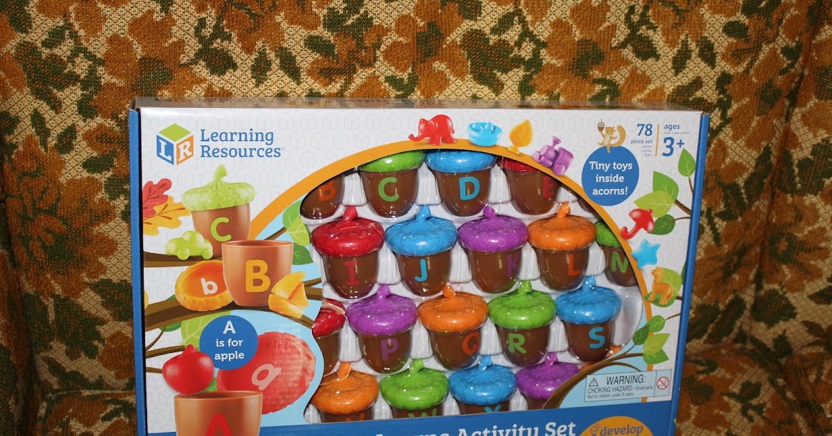 Alphabet Acorns Activity Set by Learning Resources - ChitChatMom