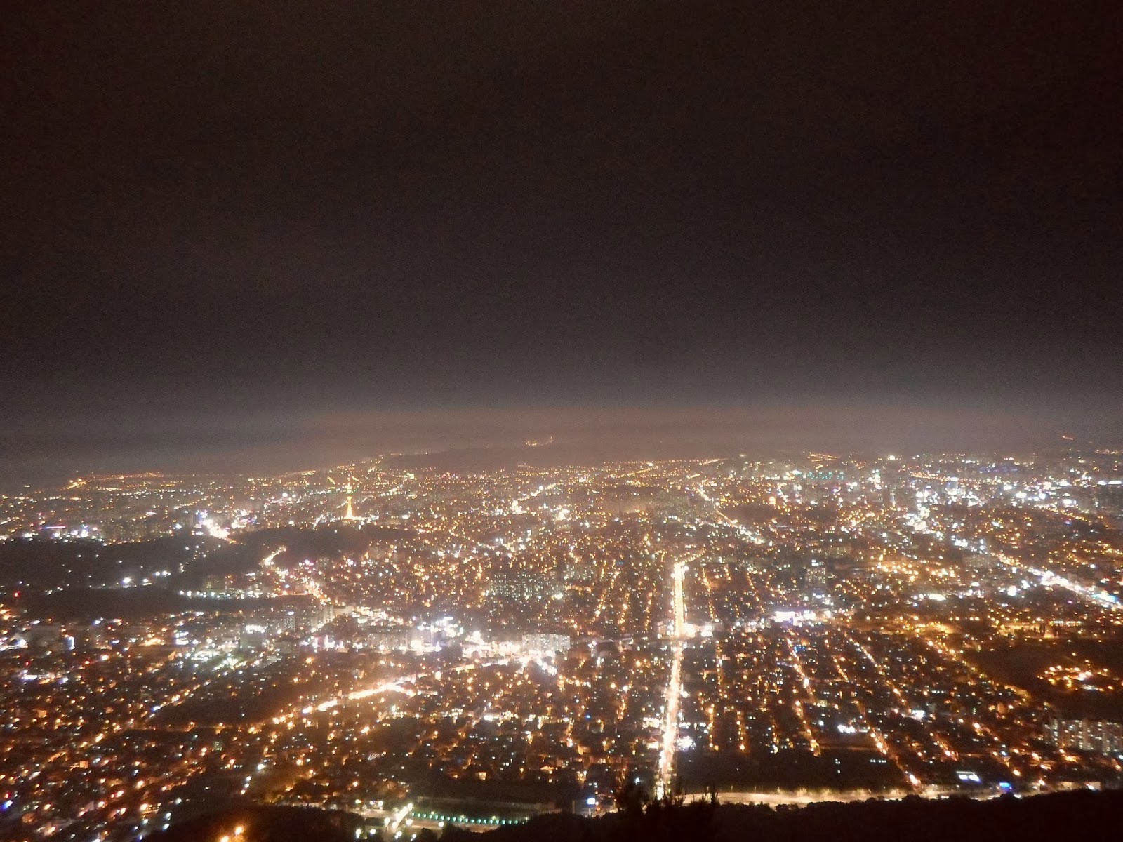 ROKin' Daegu Restaurants: Hiking Apsan at Night