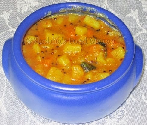 Shobha's Food Mazaa: UPPERI