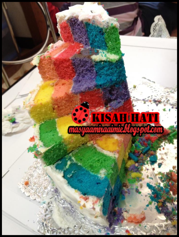 Dunia Masya: kek Rainbow