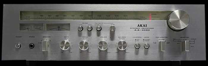 stereonomono - audio Hi Fi Compendium - 14 years on-line: Akai AA-1030 receiver
