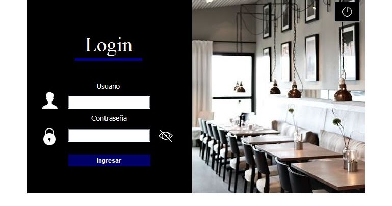 Diseño moderno de un login
