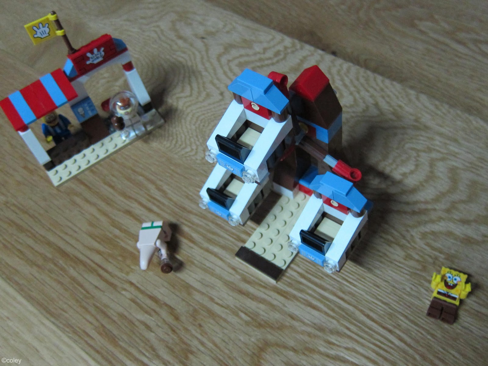 Coley's Just Saying...: Sofia's Post: SpongeBob Lego