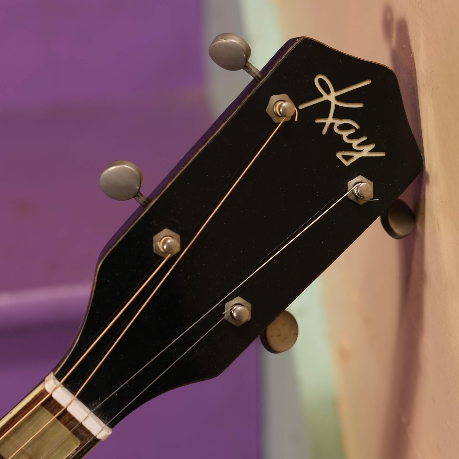 1960s Kay K1000T Resonator Tenor Banjo