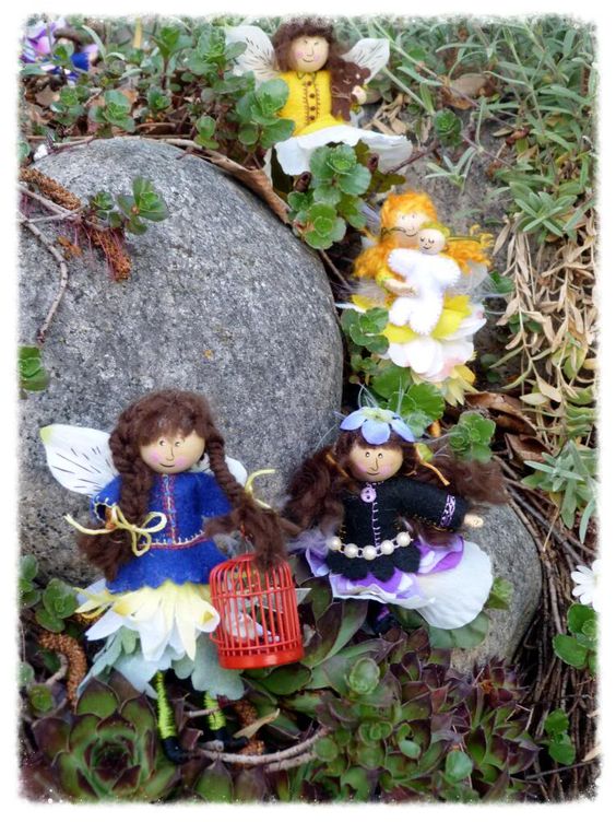 xoxo Grandma: Whimsical little Fairies