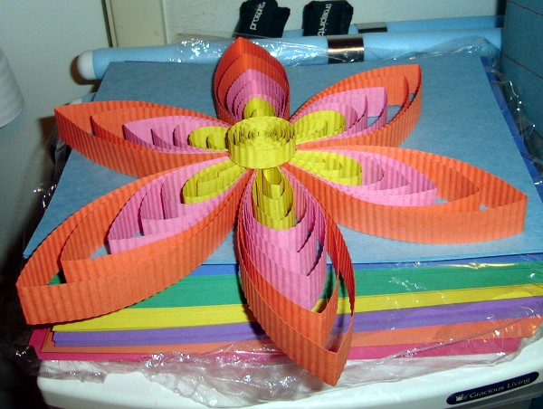 Molly Smith: BIG Quilled Flowers