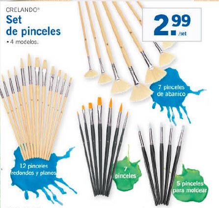 Universal Morbosidad combinar pincel de agua crelando Surtido Pero ...