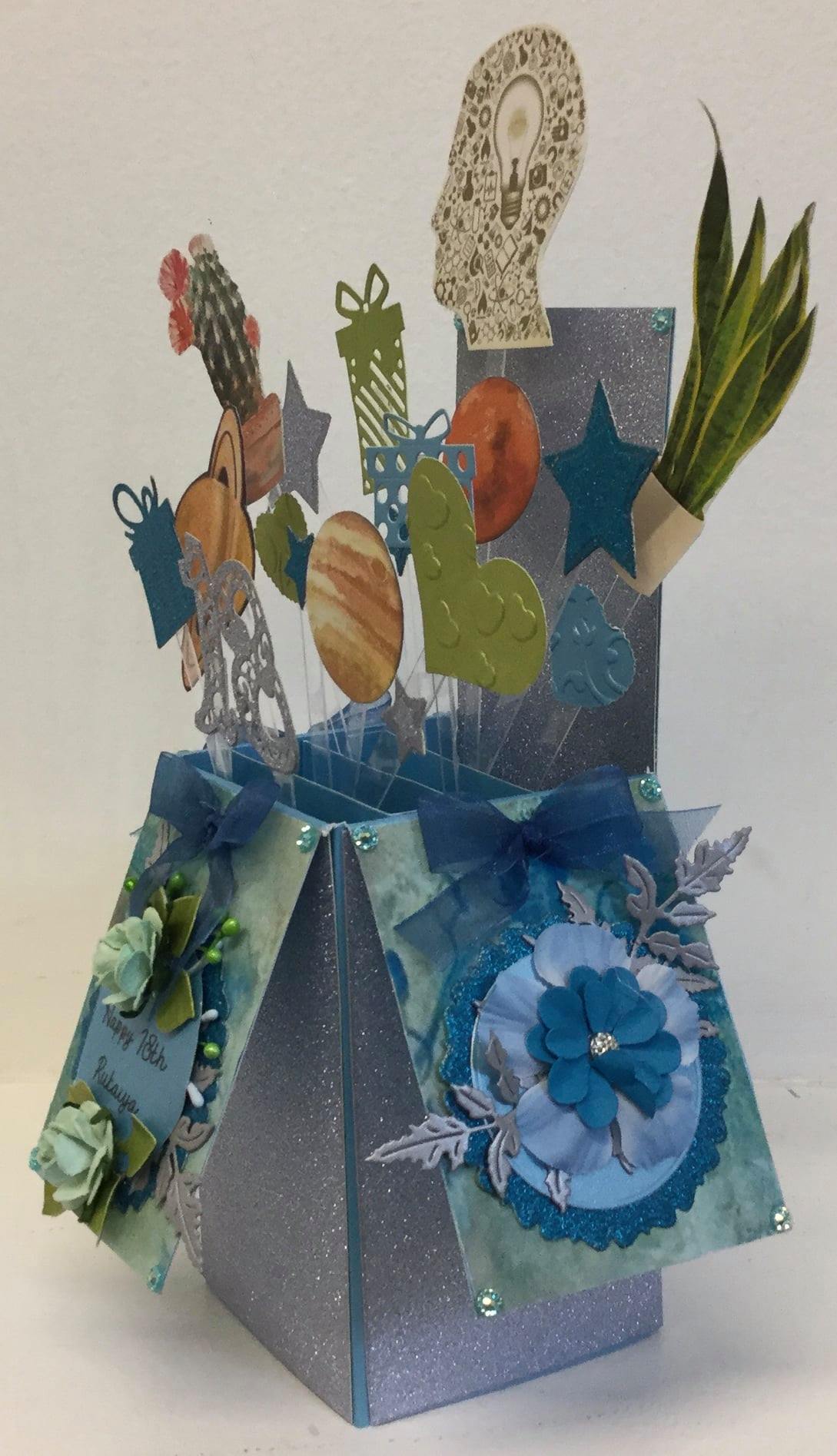 sallysbitz2: 18th exploding box card.