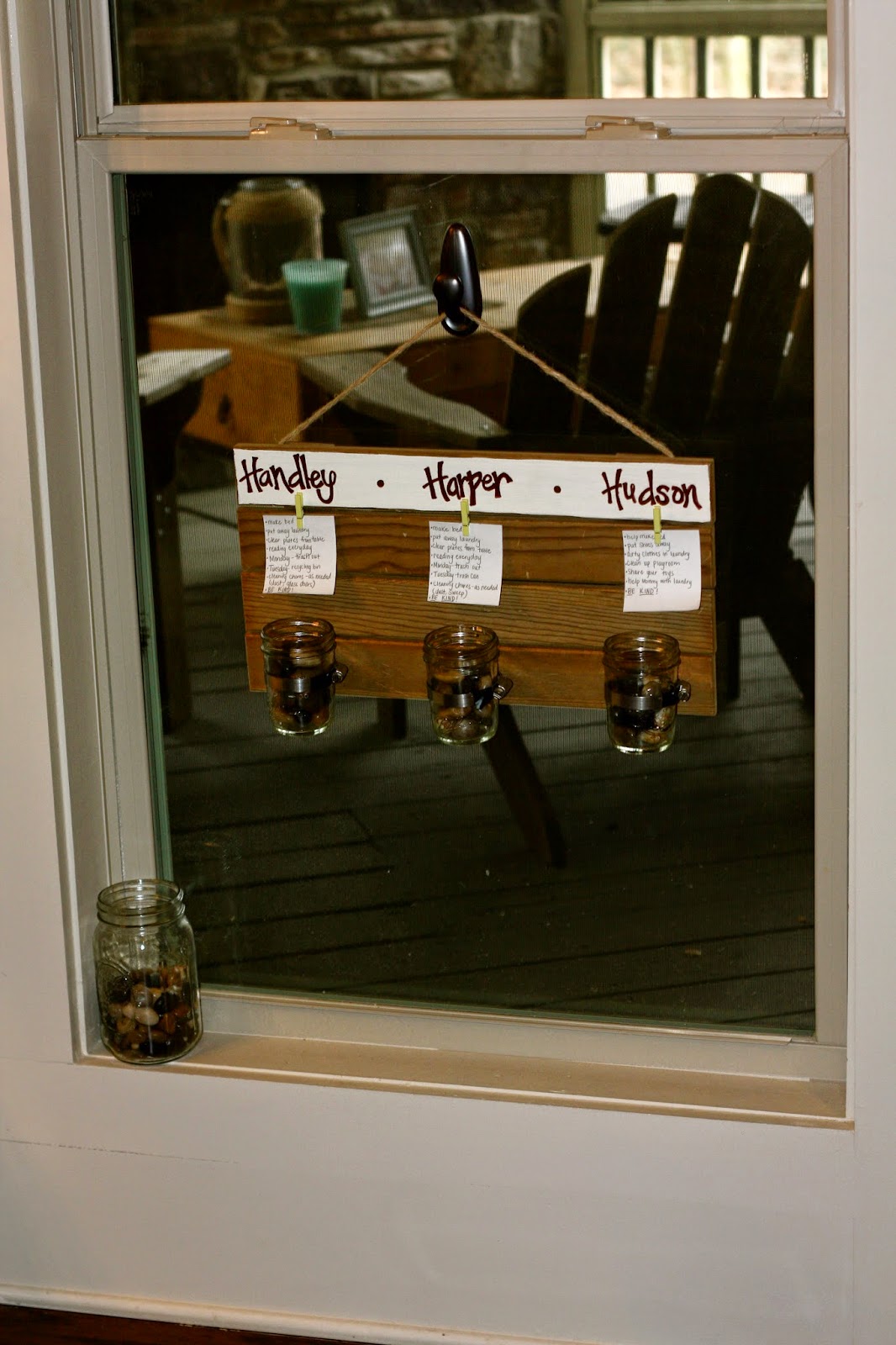 Magnolia Mamas : DIY Reward Jars and Chore Board {Tutorial}