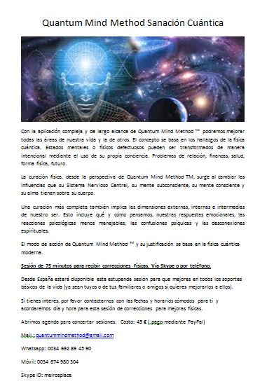 portal terapias cordoba: quantum mind method sanacion cuantica,sesiones,cordoba