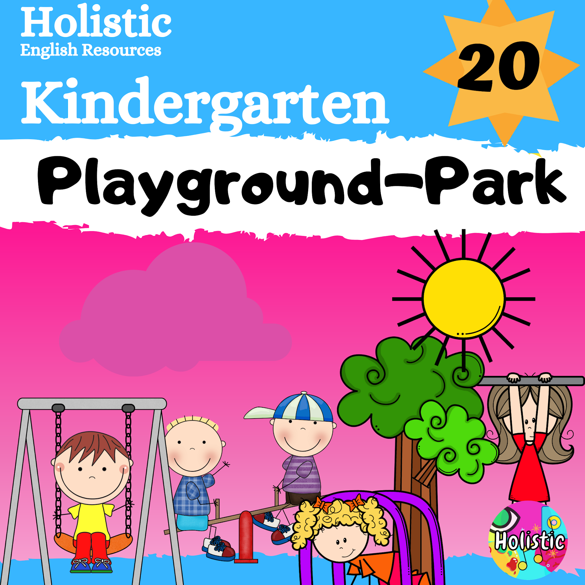 ESL/EFL Preschool Teachers: Park -Playground unit Flashcards for ...